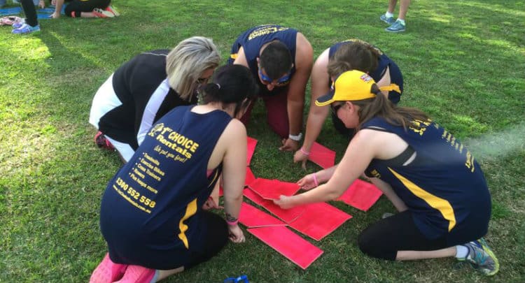Survivor Team Challenge - Team Building Activity Australia Wide